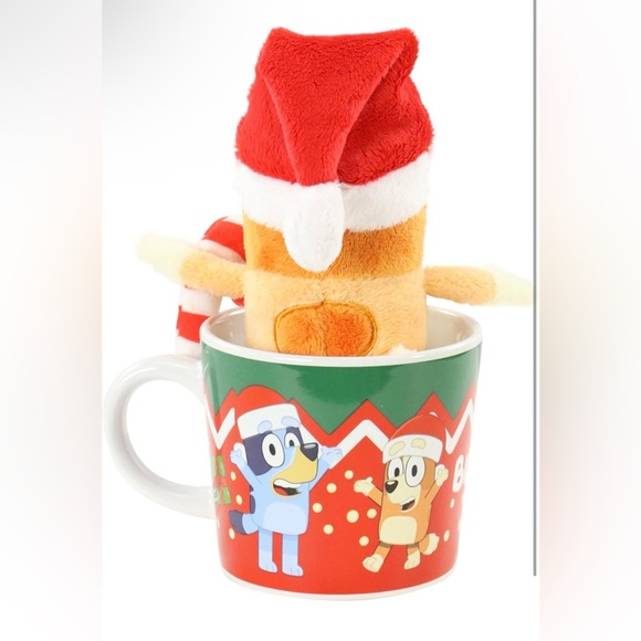 Disney | Toys | Disney Bluey Bingo Christmas Gift Set Plush And Mug Nwt ...